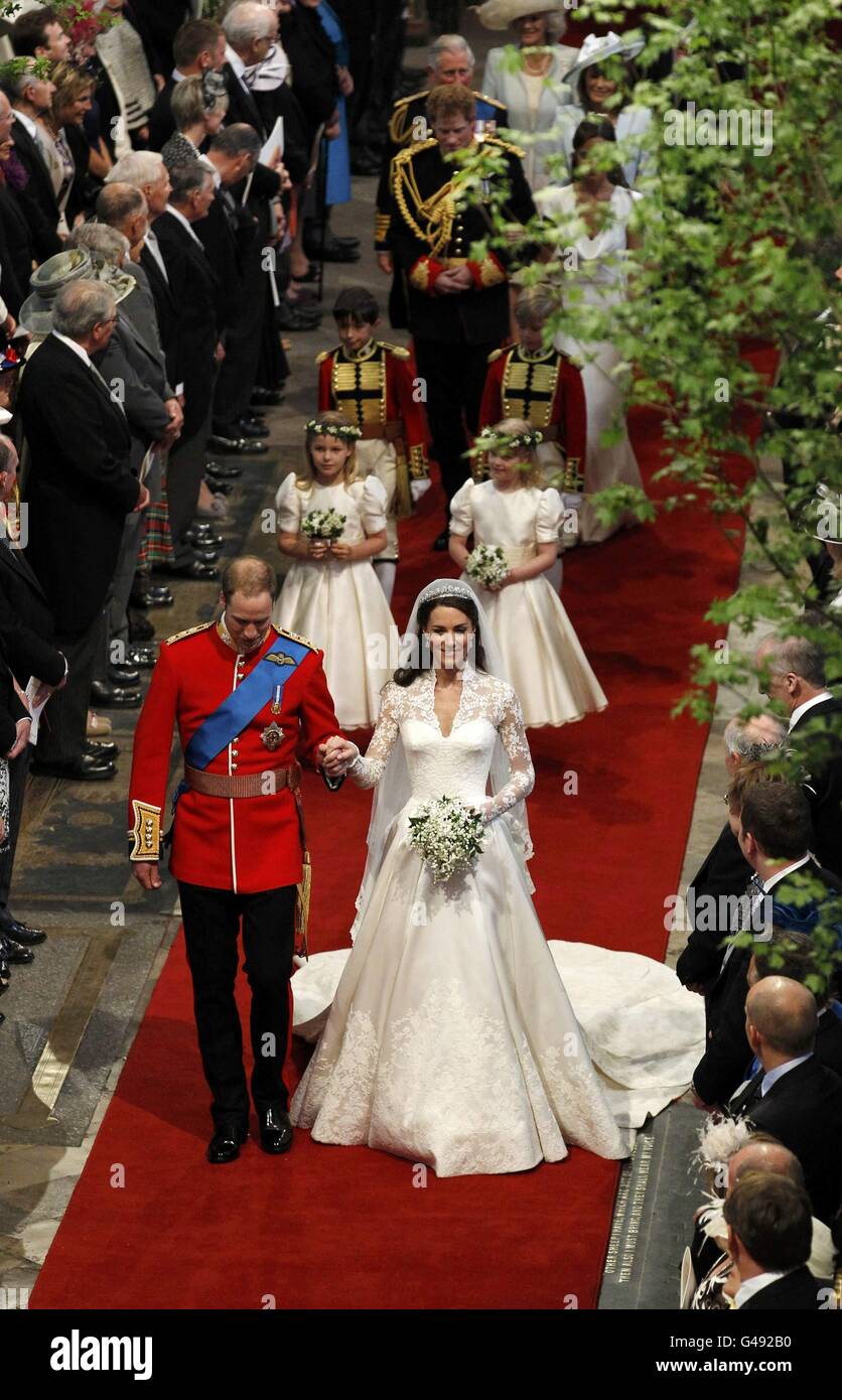 The Royal Wedding Stock Photo - Alamy