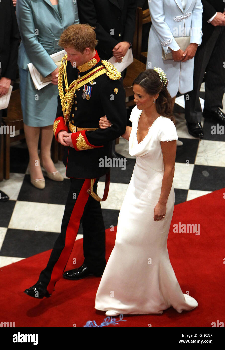 The Royal Wedding Stock Photo - Alamy