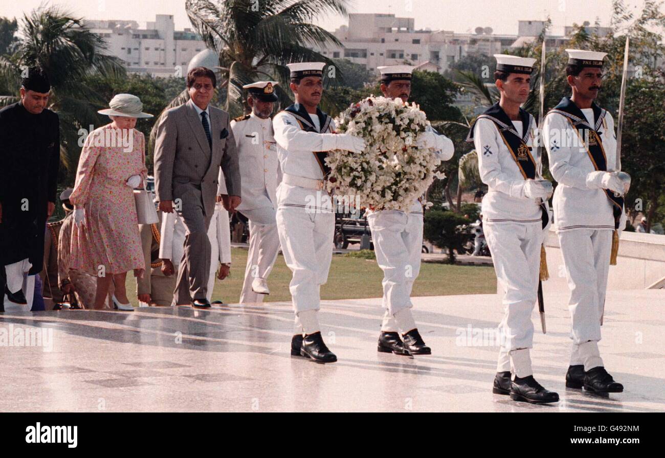 Royalty - Queen Elizabeth II Visit to Pakistan Stock Photo - Alamy