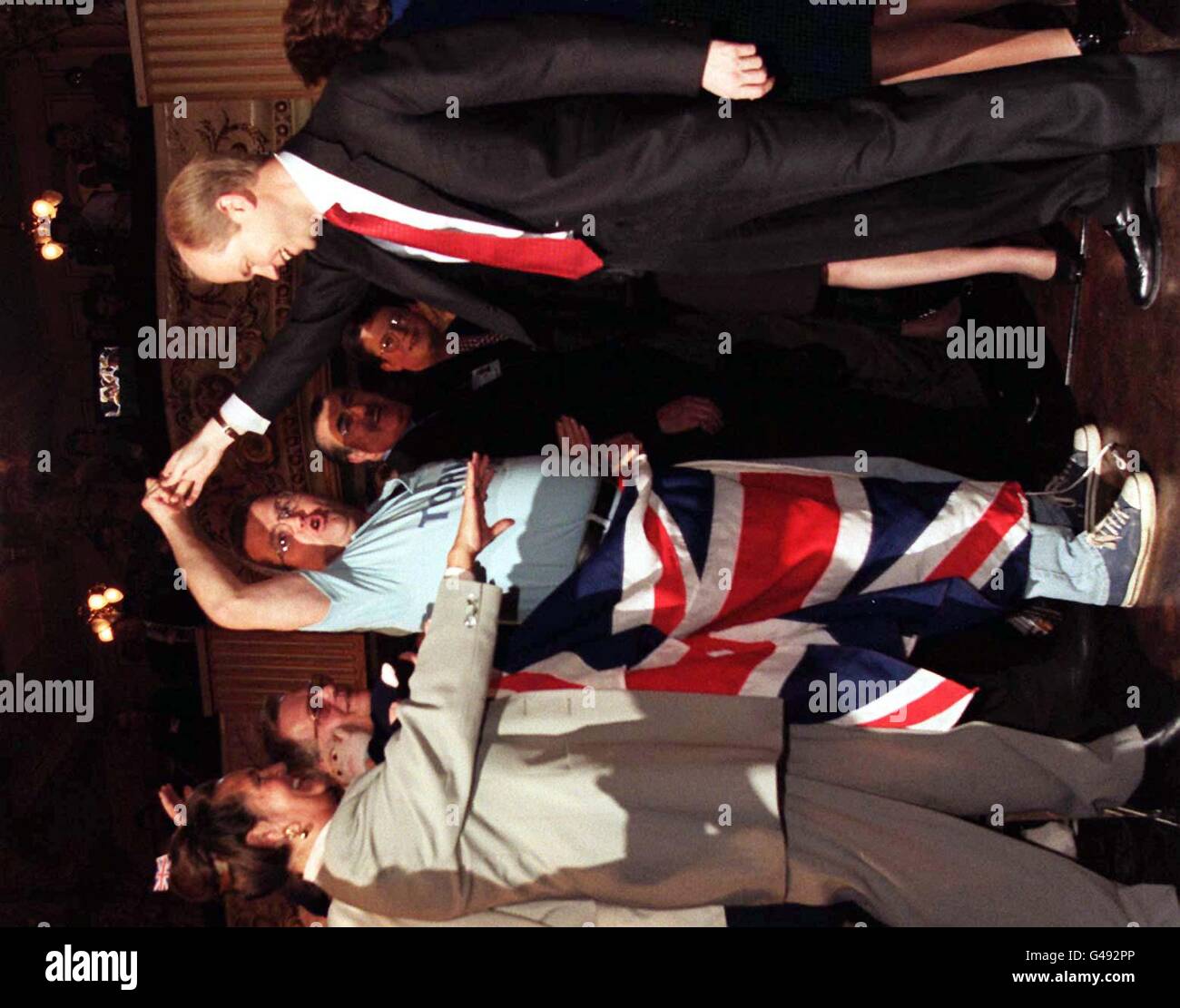 HAGUE Union Jack Fan Stock Photo - Alamy