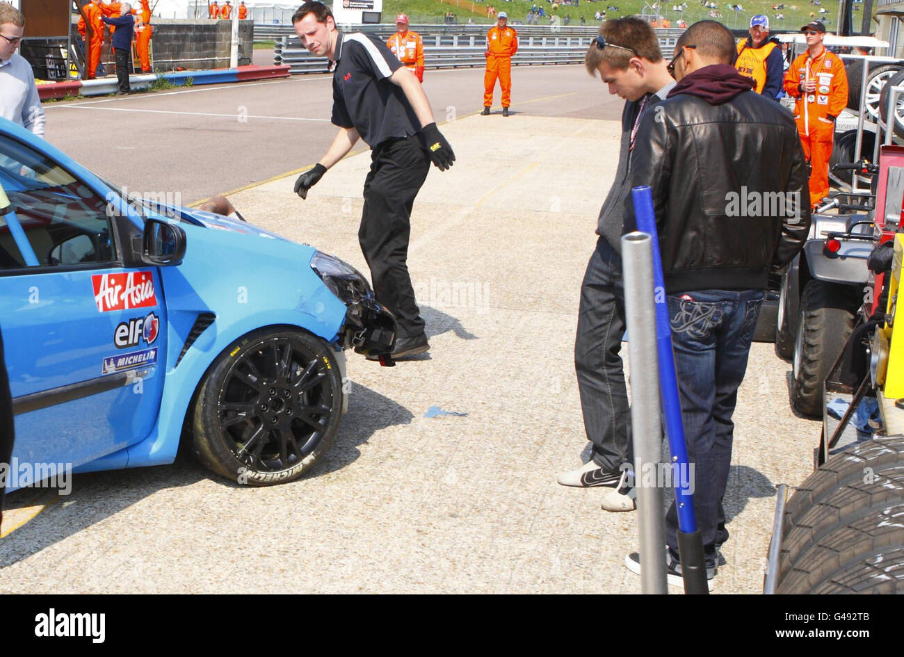 Elf renault clio cup hi-res stock photography and images - Alamy