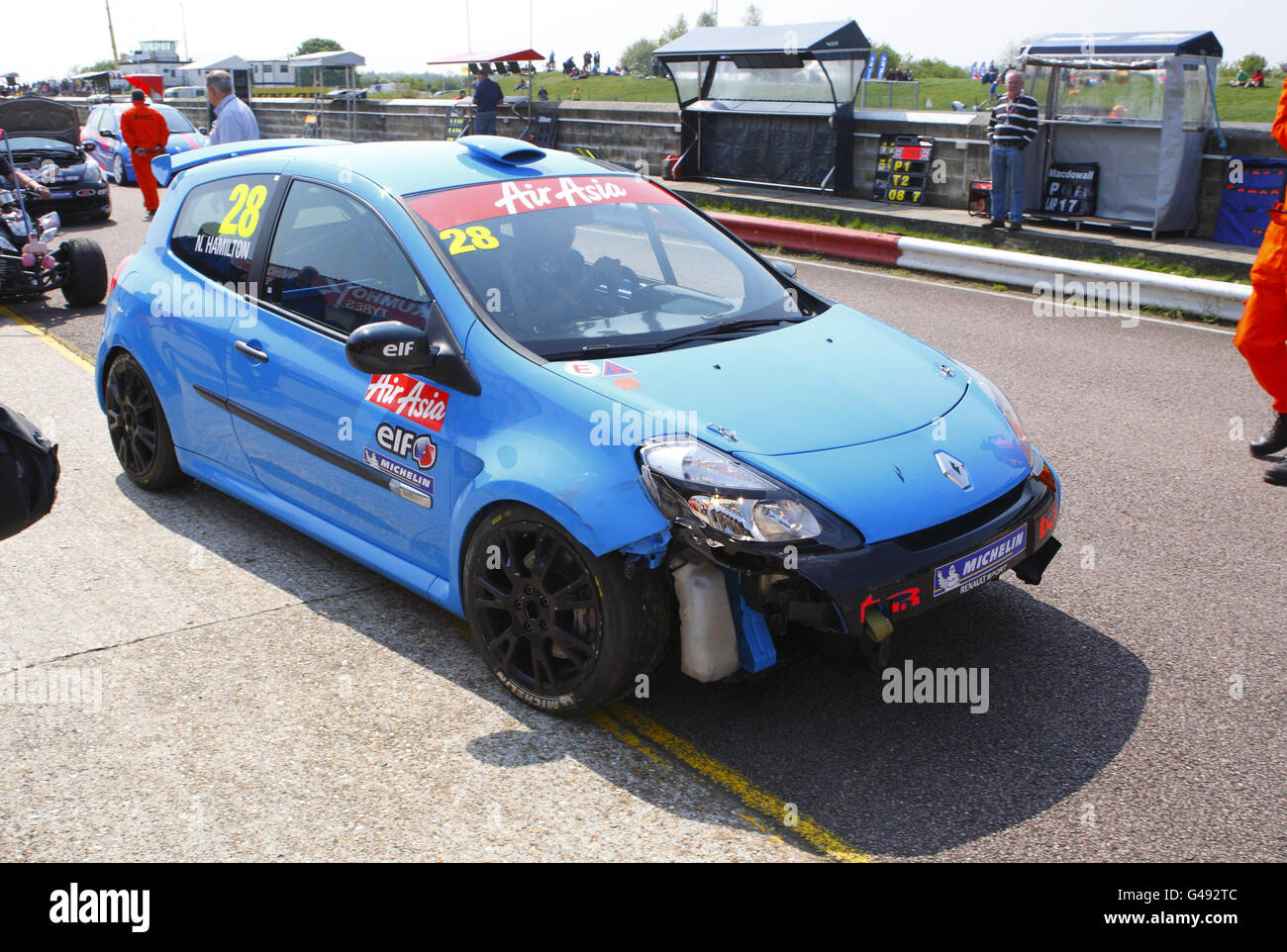 Motor Sport Thruxton Circuit High Resolution Stock Photography and ...