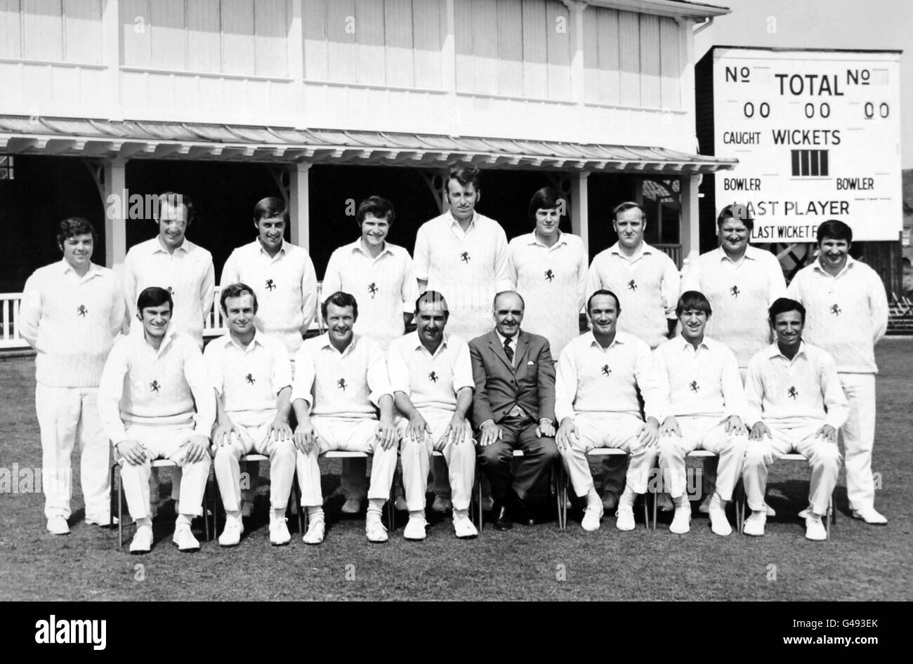 Cricket kent county cricket club Black and White Stock Photos & Images ...