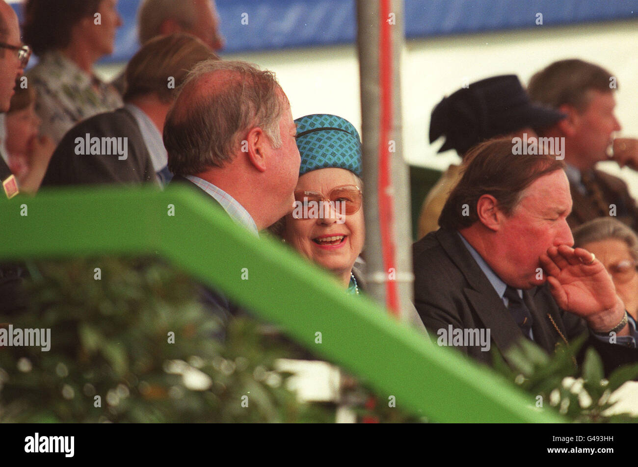 Queen elizabeth ii spectacle royal windsor horse show today saturday hi ...