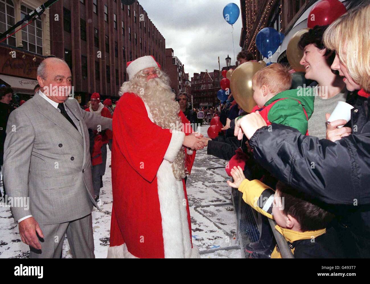 Fayed/Harrods parade 3 Stock Photo - Alamy