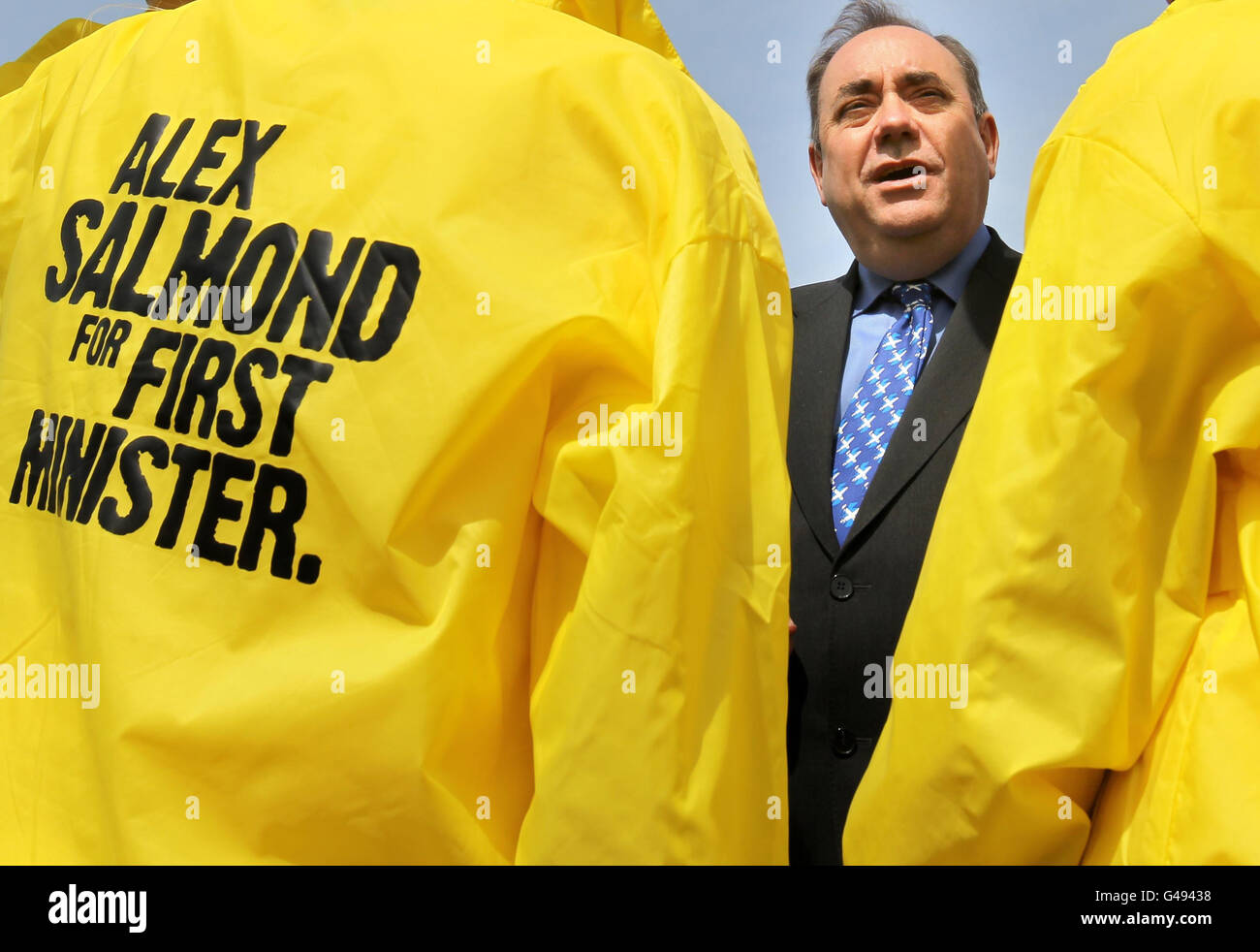 Scottish Parliament election campaign Stock Photo - Alamy