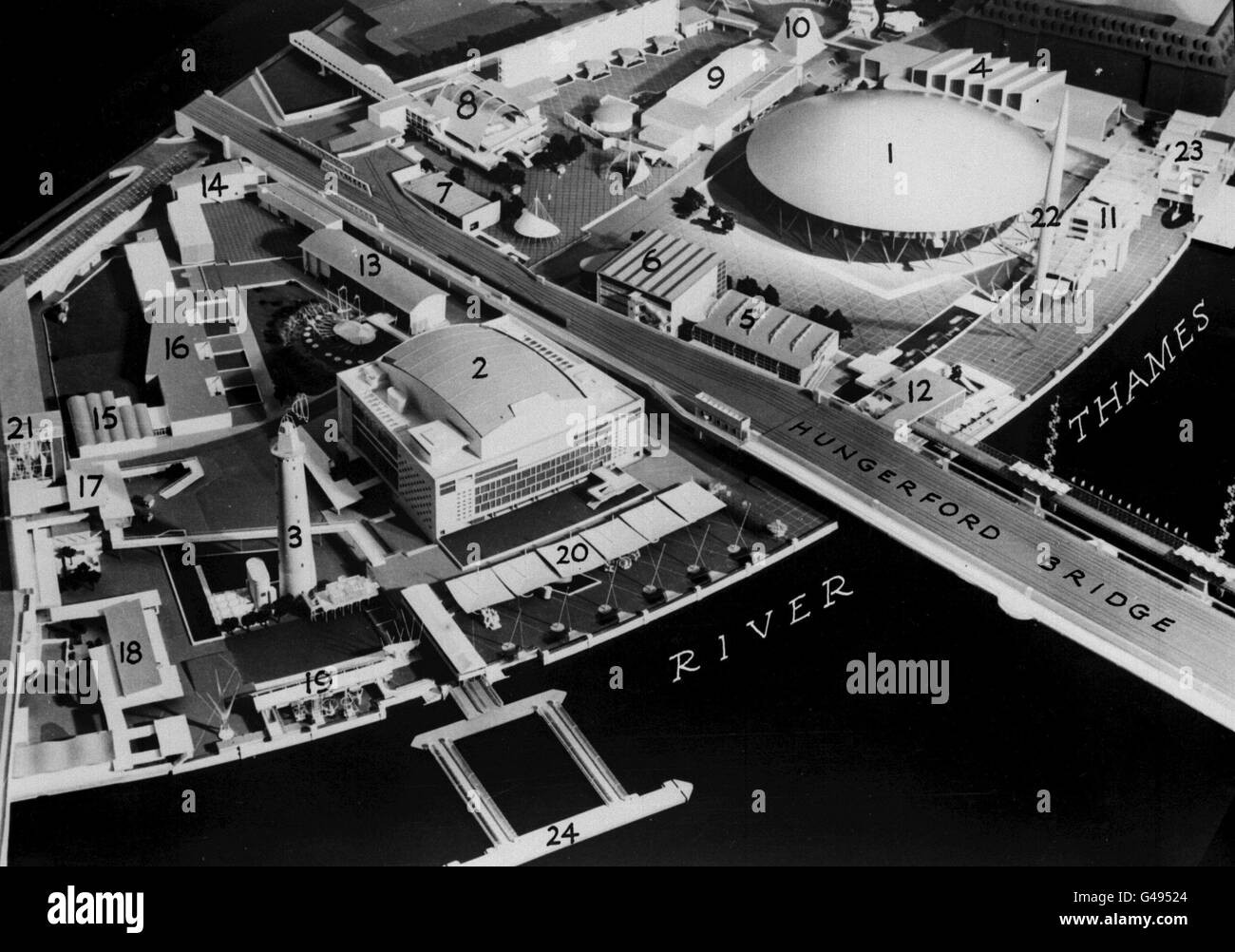 Festival of britain 1951 transport hi-res stock photography and images ...