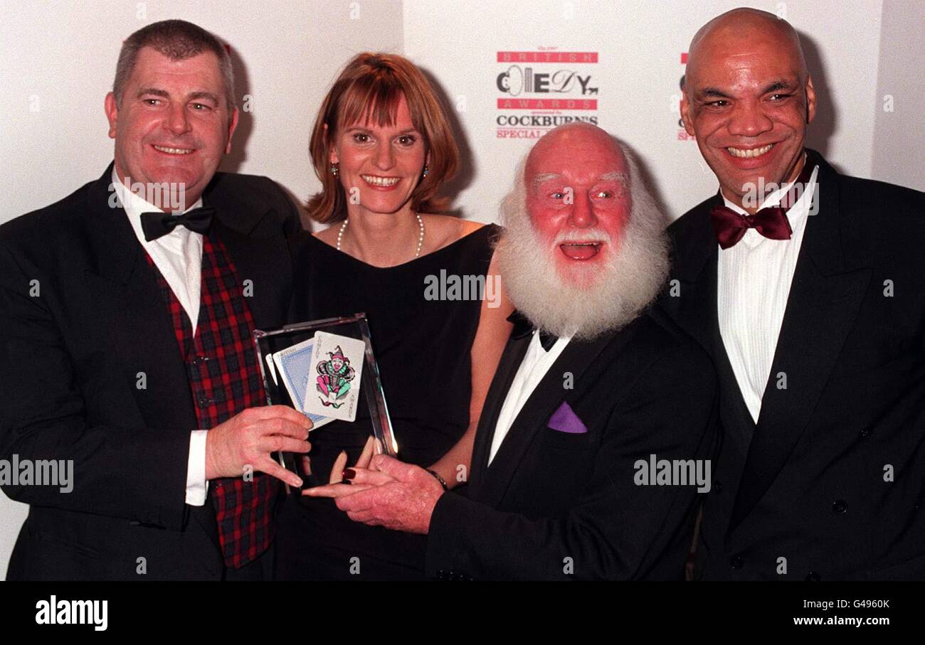 Buster Merryfield (2nd right), with other members of the cast of the ...