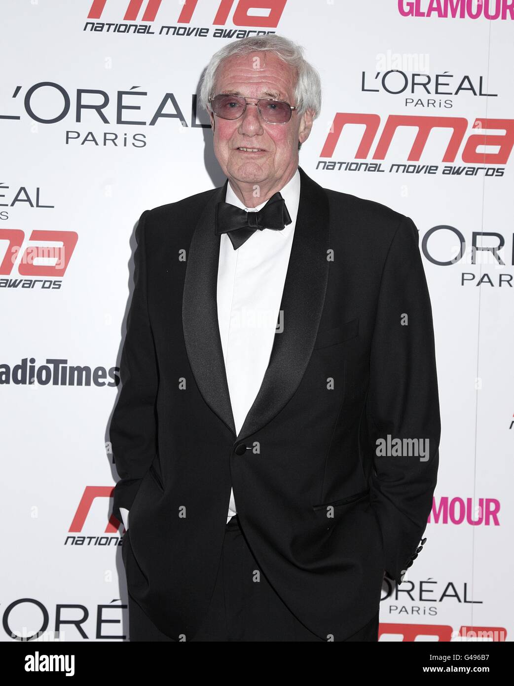 Barry Norman arriving for the 2011 National Movie Awards at Wembley ...
