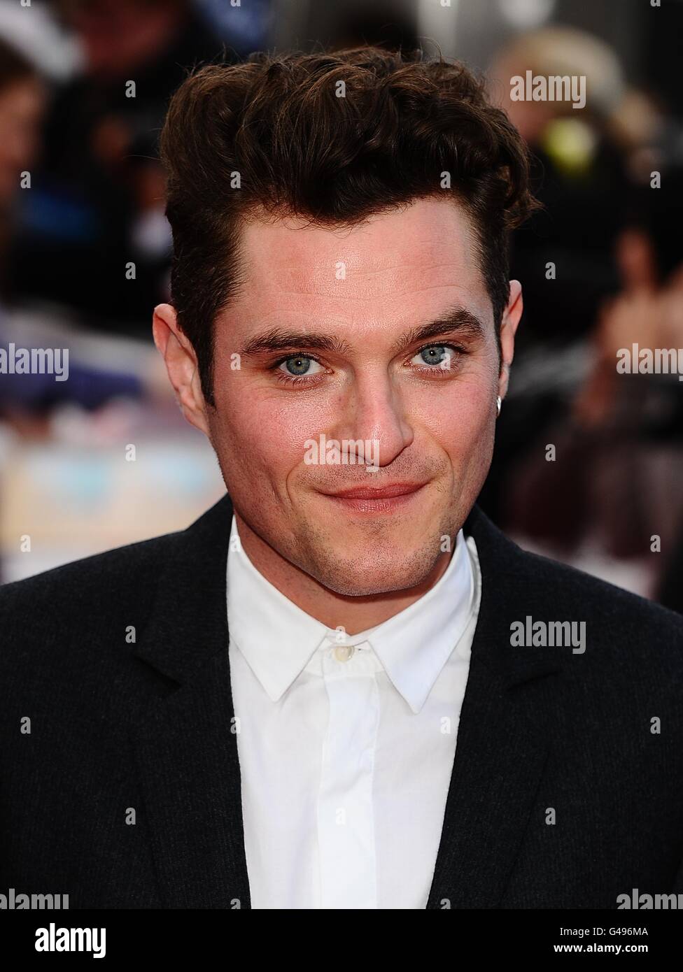 Matt horne arriving national movie awards wembley arena hi-res stock ...