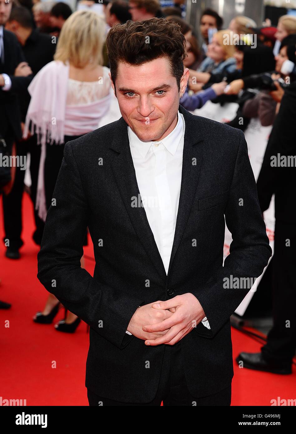 Matt horne arriving national movie awards wembley arena hi-res stock ...
