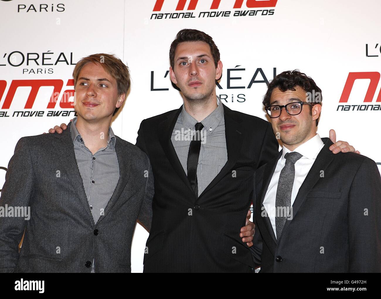 Joe Thomas, Blake Harrison and Simon Bird at the 2011 National Movie ...