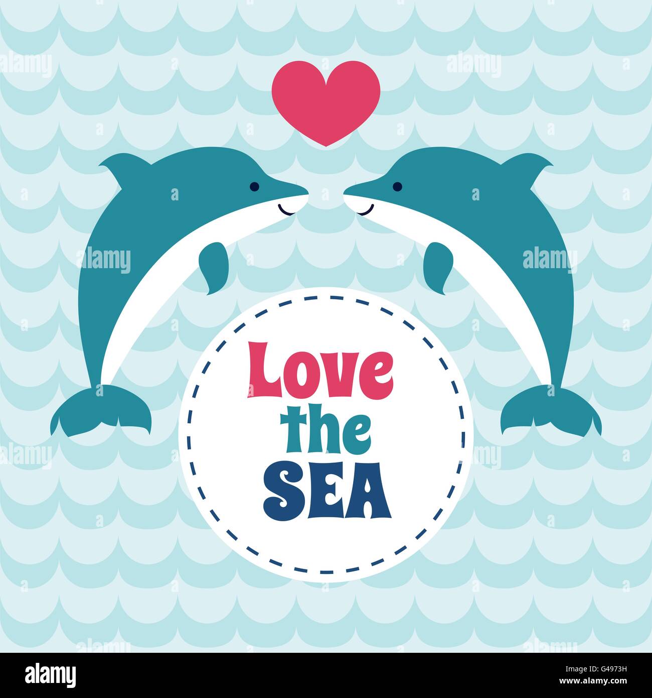 Summer jump sea Stock Vector Images - Alamy