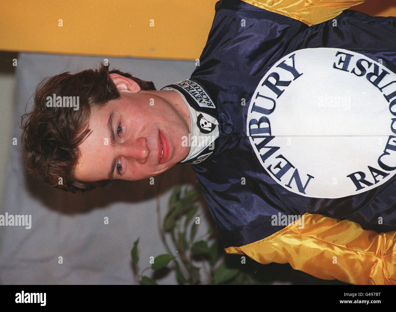Jockey Jamie Osborne Stock Photo - Alamy