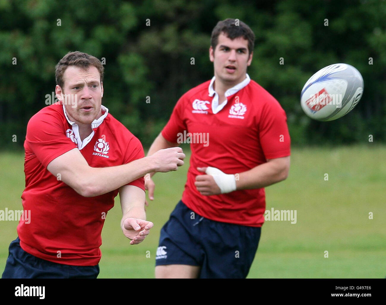 Rugby Union - Scotland 7's Squad Announcement and Training Session ...