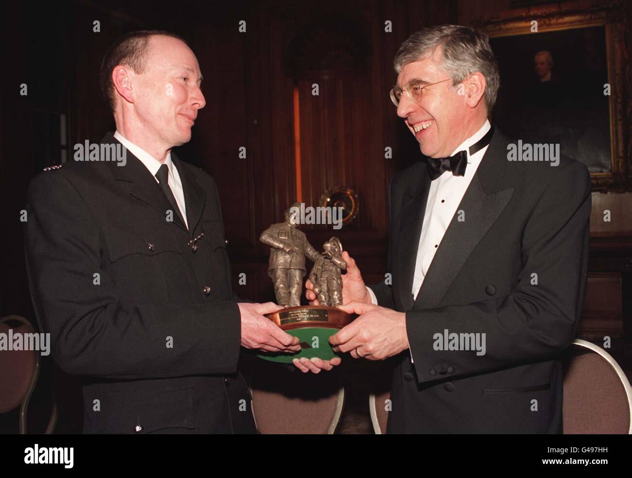 Pc Paul Hurst (left) a bobby who patrols one of the country's toughest ...