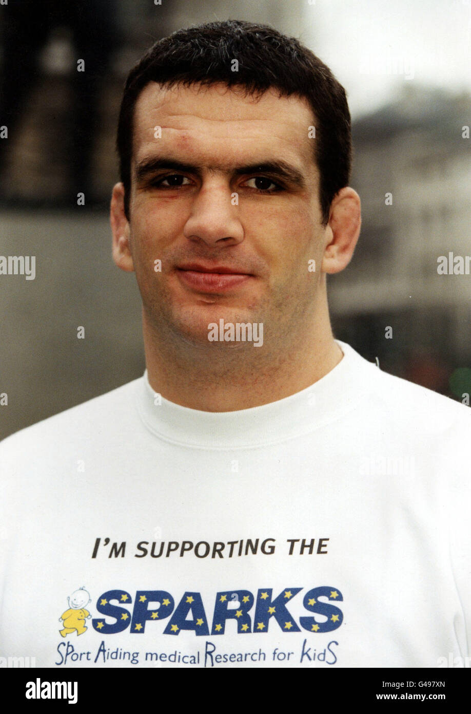PA NEWS PHOTO 29/01/98 RUGBY PLAYER MARTIN JOHNSON ONE OF THE LEADING ...