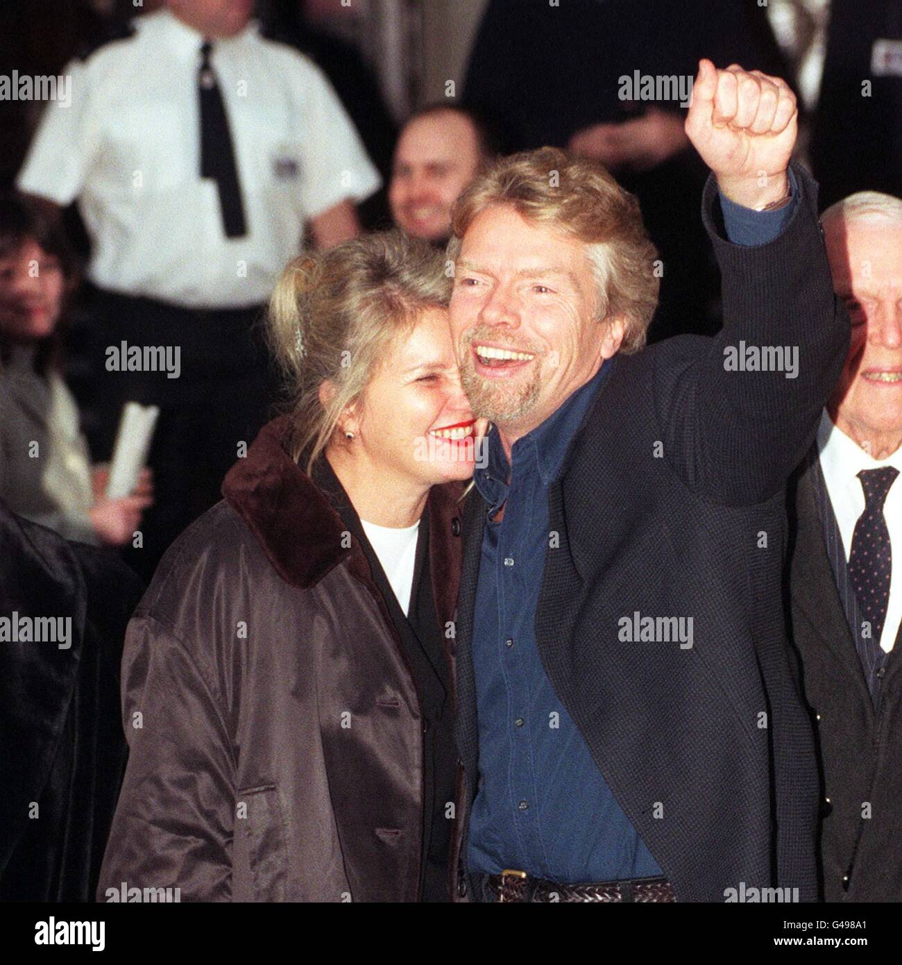 Joan branson richard branson hi-res stock photography and images - Alamy