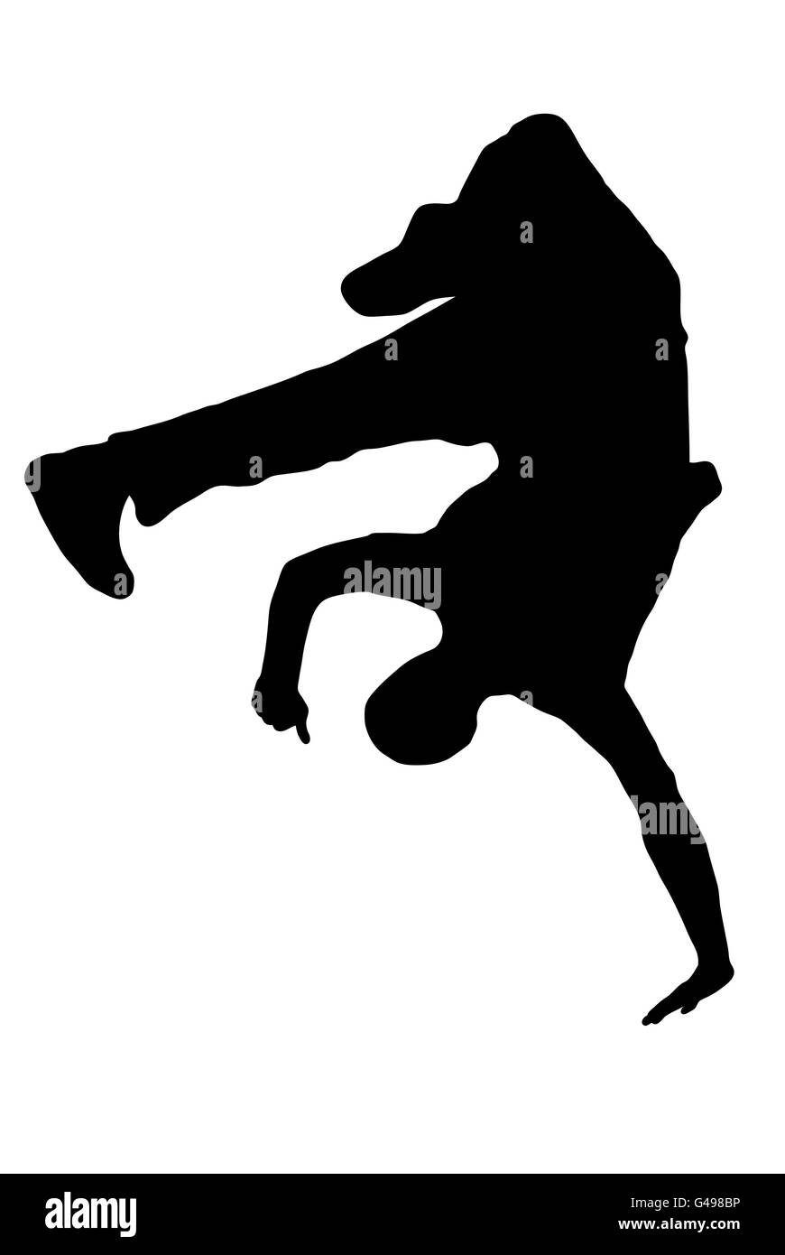 Dancer outline hi-res stock photography and images - Alamy