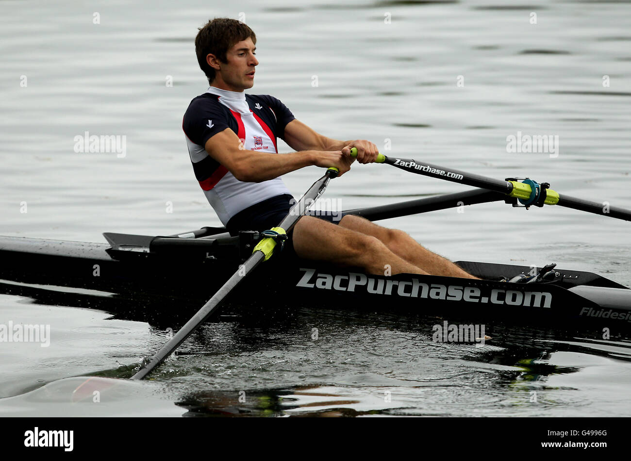 Rowing - Zac Purchase Rowing Feature - Wallingford. Great Britain's Zac ...