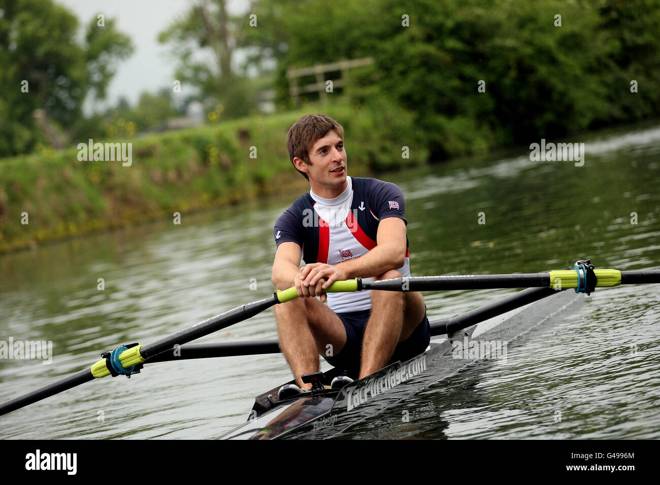 Rowing - Zac Purchase Rowing Feature - Wallingford. Great Britain's Zac ...