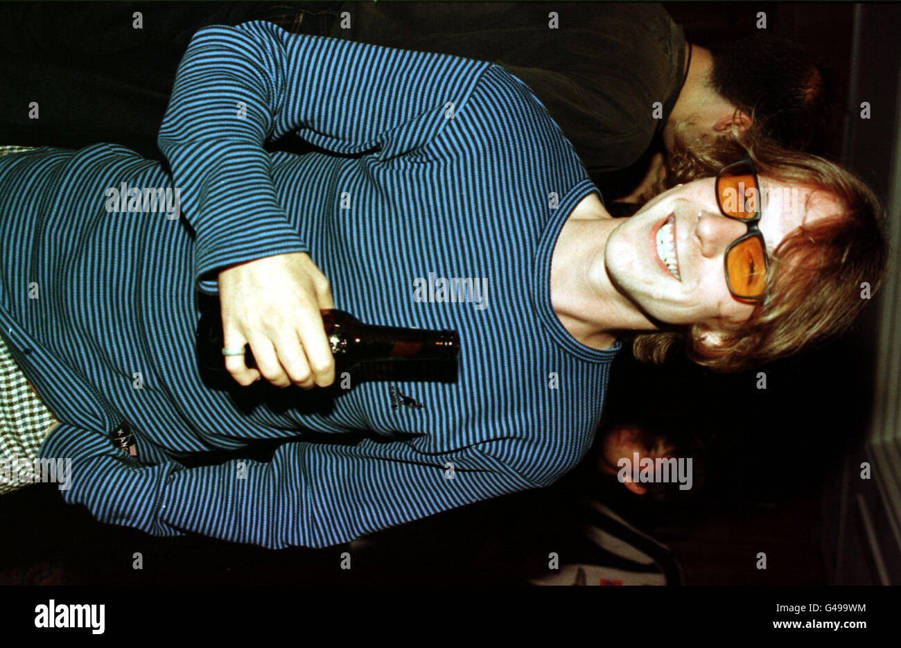 Tony Wright, singer with the band Terrorvision at the Kerrang Awards ...