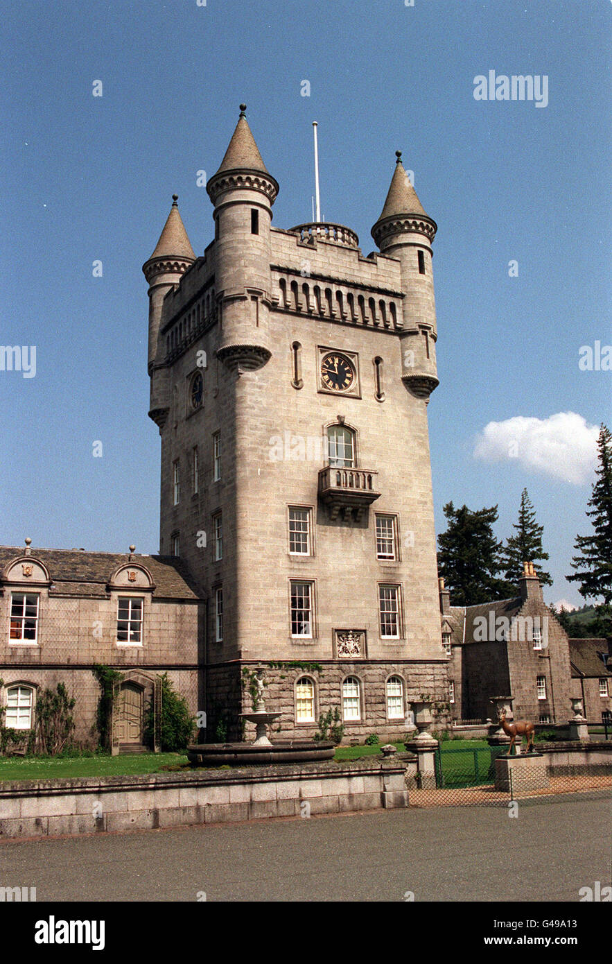 PA NEWS PHOTO : BALMORAL CASTLE, ROYAL DEESIDE Stock Photo - Alamy