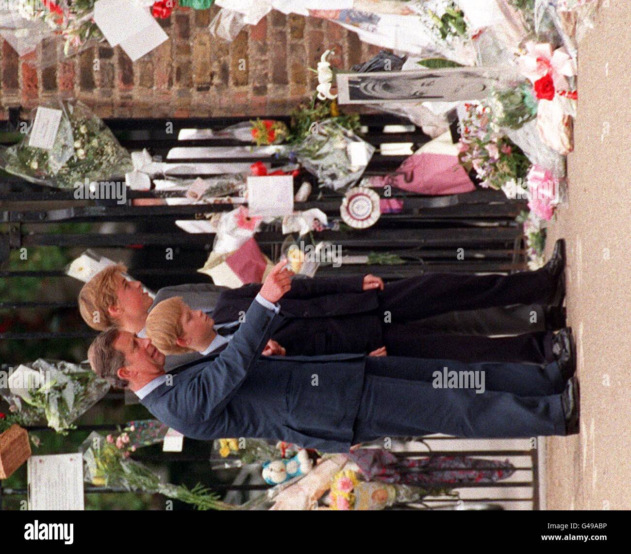 Princes View Tributes at Ken Pal Stock Photo - Alamy