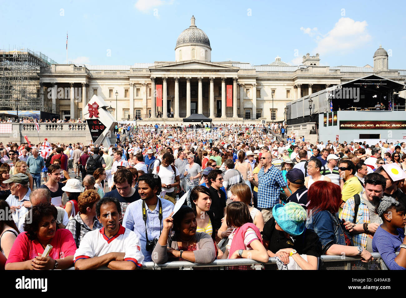 St George's Day concert Stock Photo - Alamy