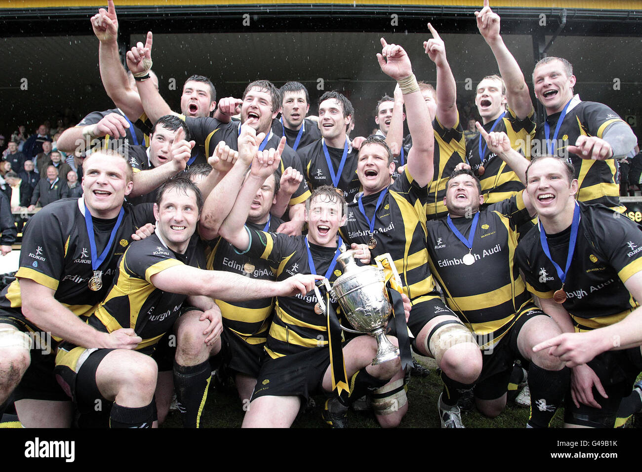 Rugbyu melrose hi-res stock photography and images - Alamy