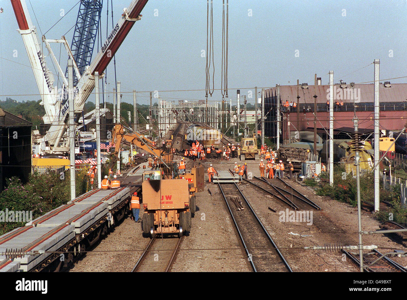 Southall train crash hi-res stock photography and images - Alamy