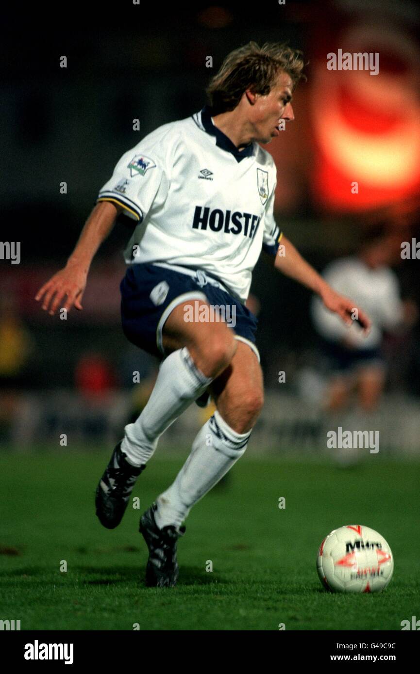 Jurgen klinsmann tottenham hi-res stock photography and images - Alamy