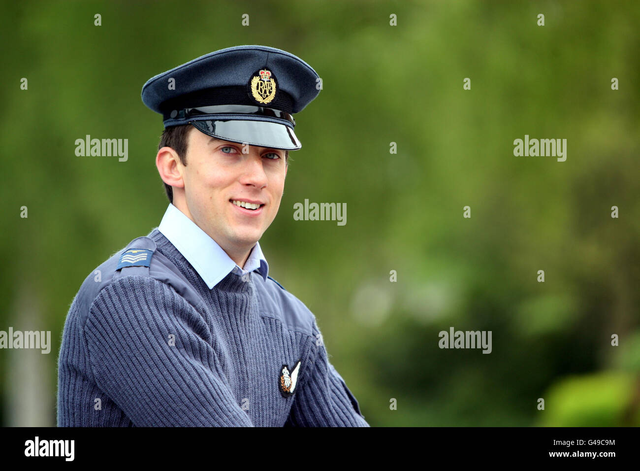Sergeant Andy Seaton whose grandfather lined the streets as a member of ...