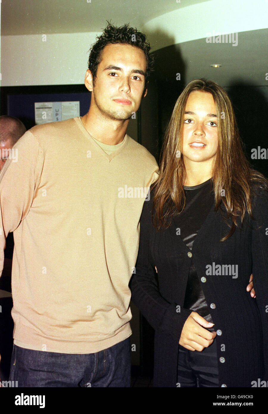 This Life actor Steve John Shepard with an unidentified companion at ...