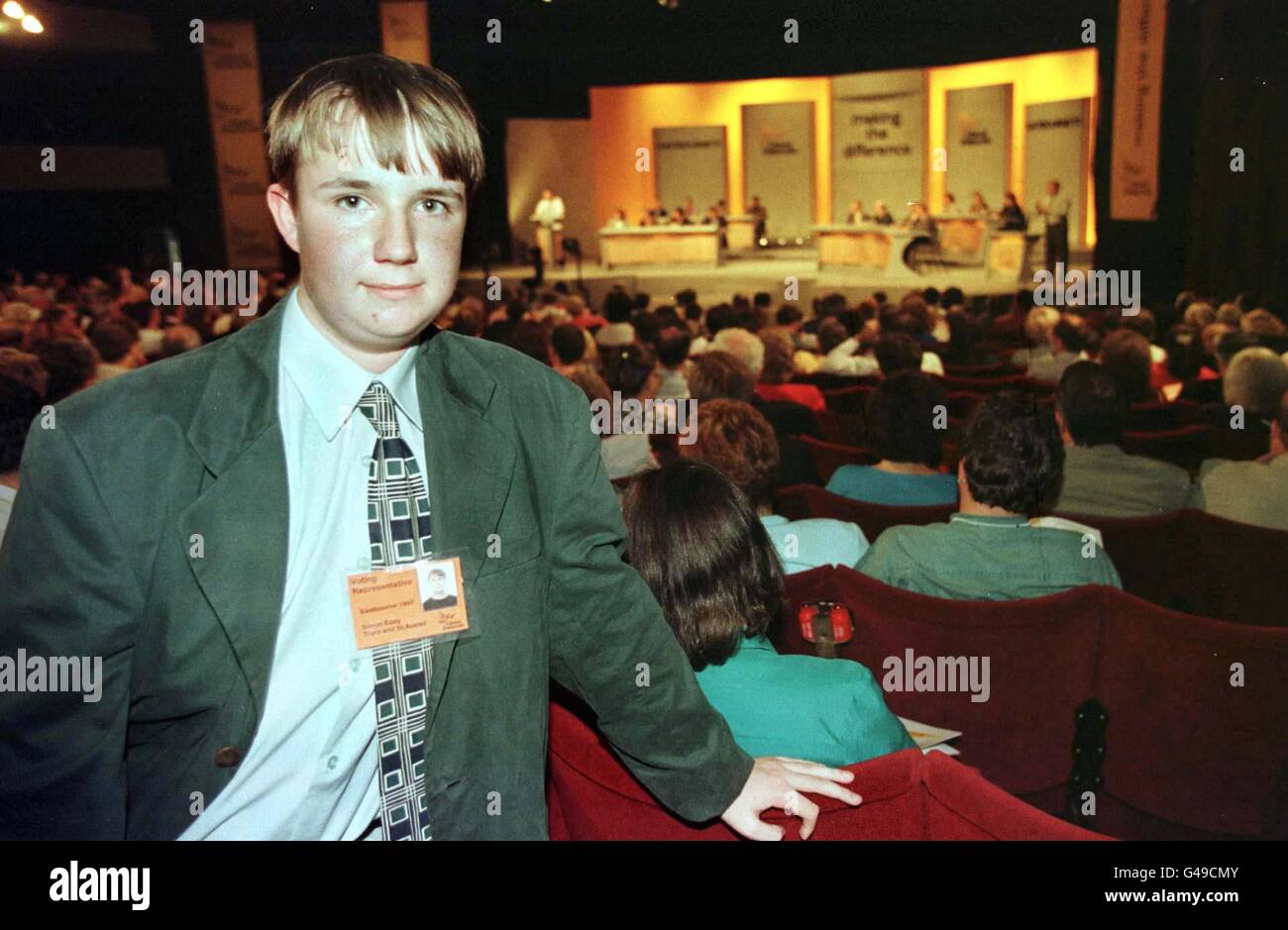 Lib Dem Simon Eddy Stock Photo - Alamy