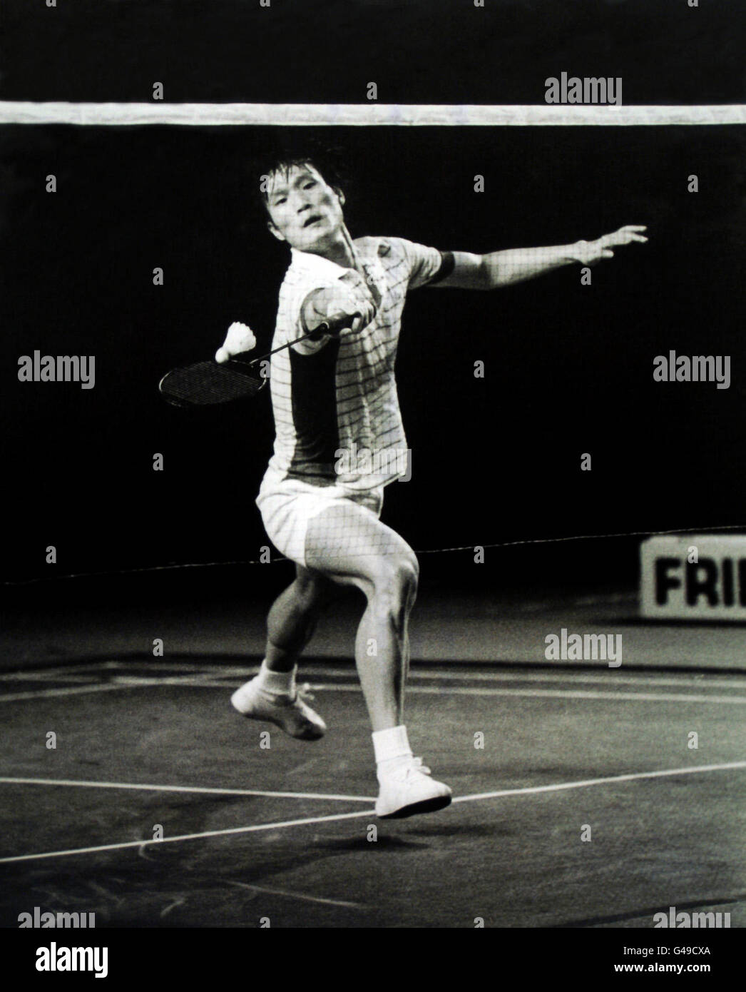 Prakash Padukone Playing Badminton
