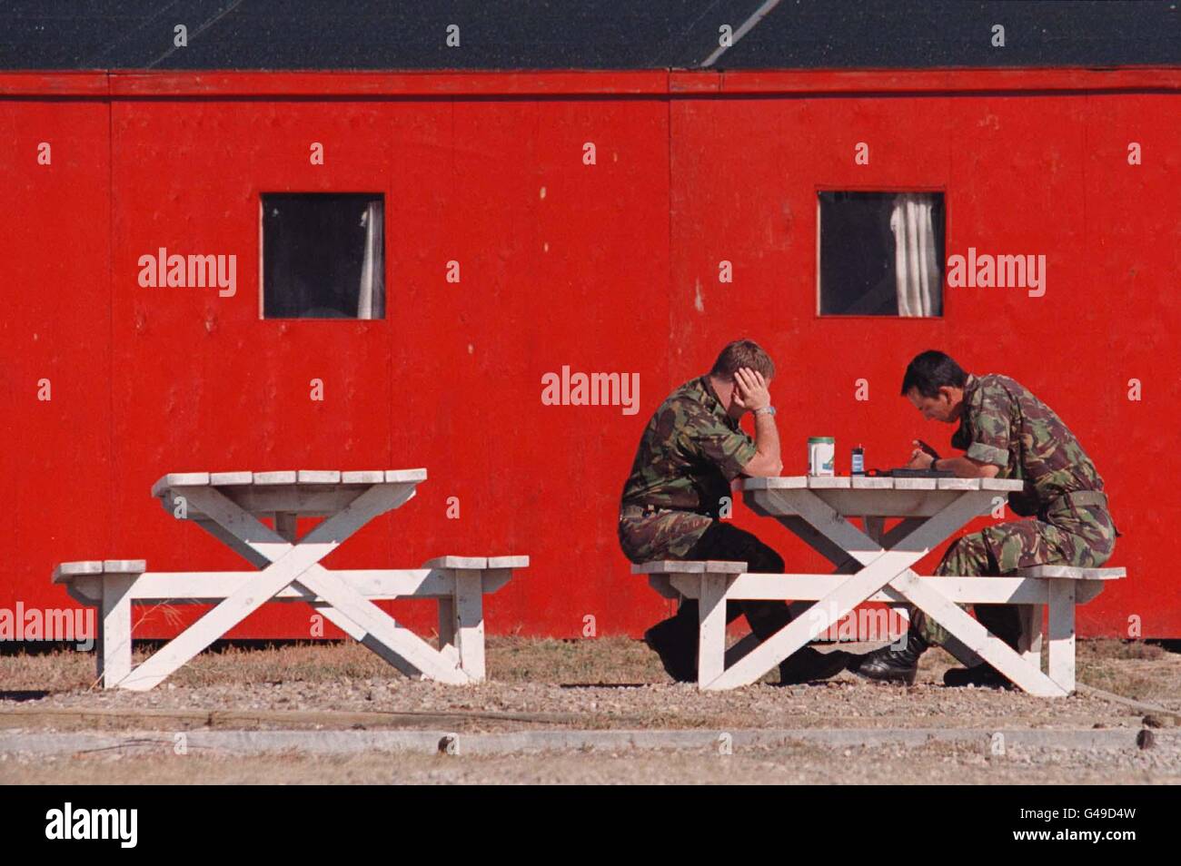 British army training unit suffield hi-res stock photography and images ...