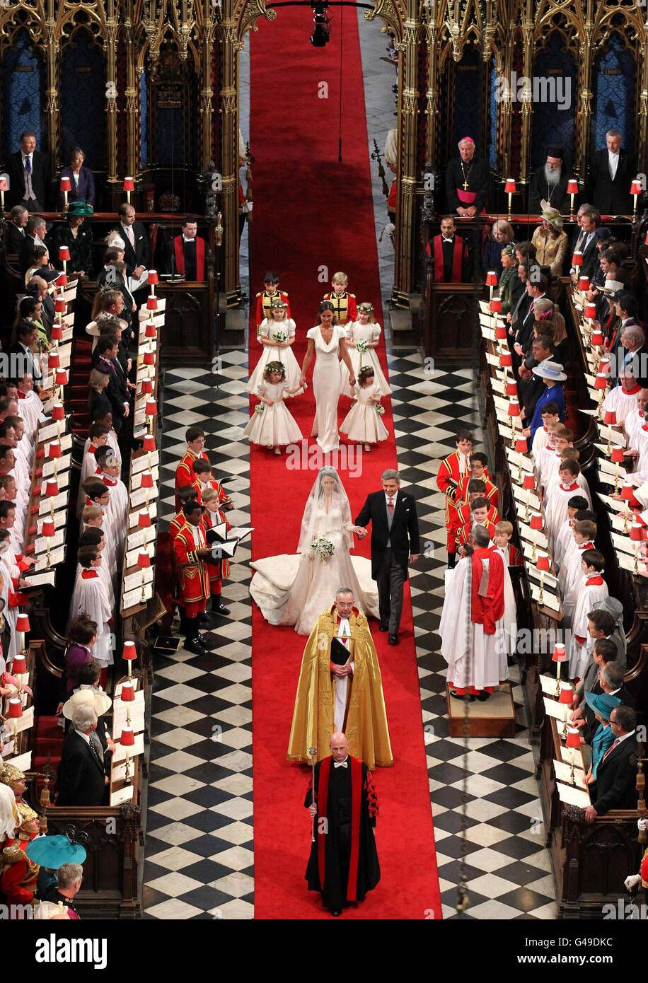The Royal Wedding Stock Photo - Alamy