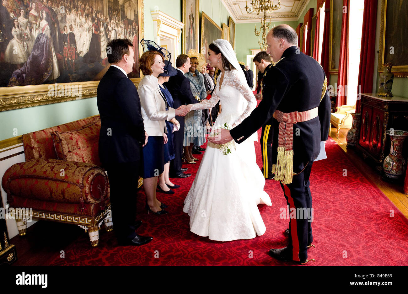 Kate Middleton, who has been given the title The Duchess of Cambridge ...