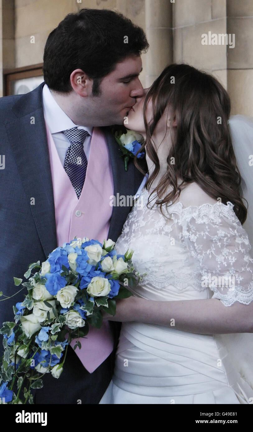 26 and her new husband alex staines hi-res stock photography and images ...
