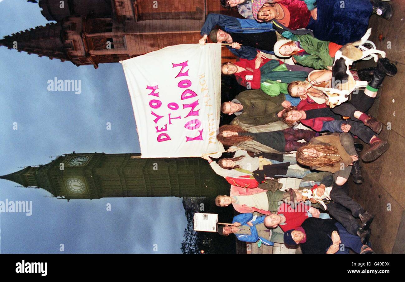 ECO Protesters 2 Stock Photo - Alamy