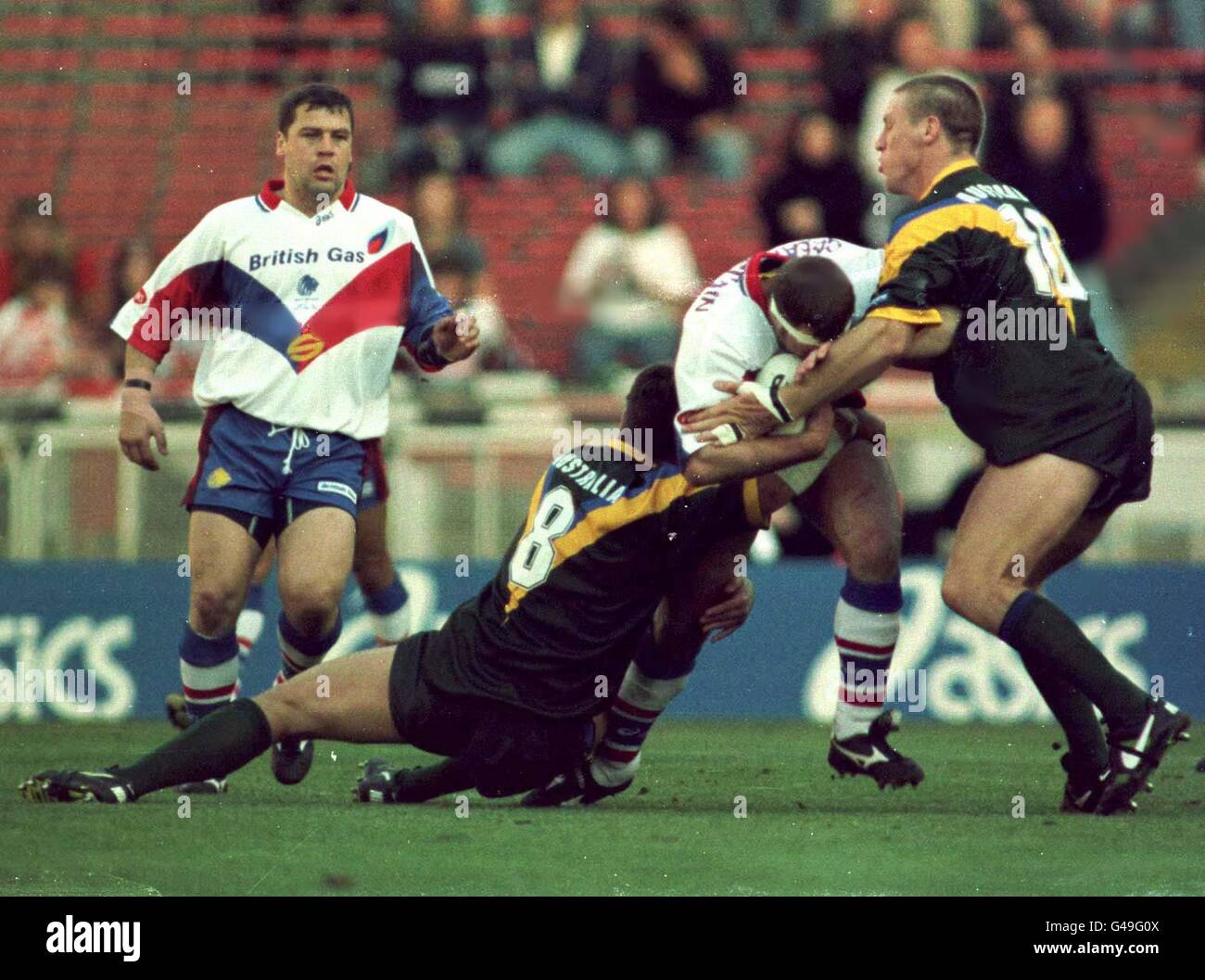 RUGBY LEAGUE/action 2 Stock Photo - Alamy