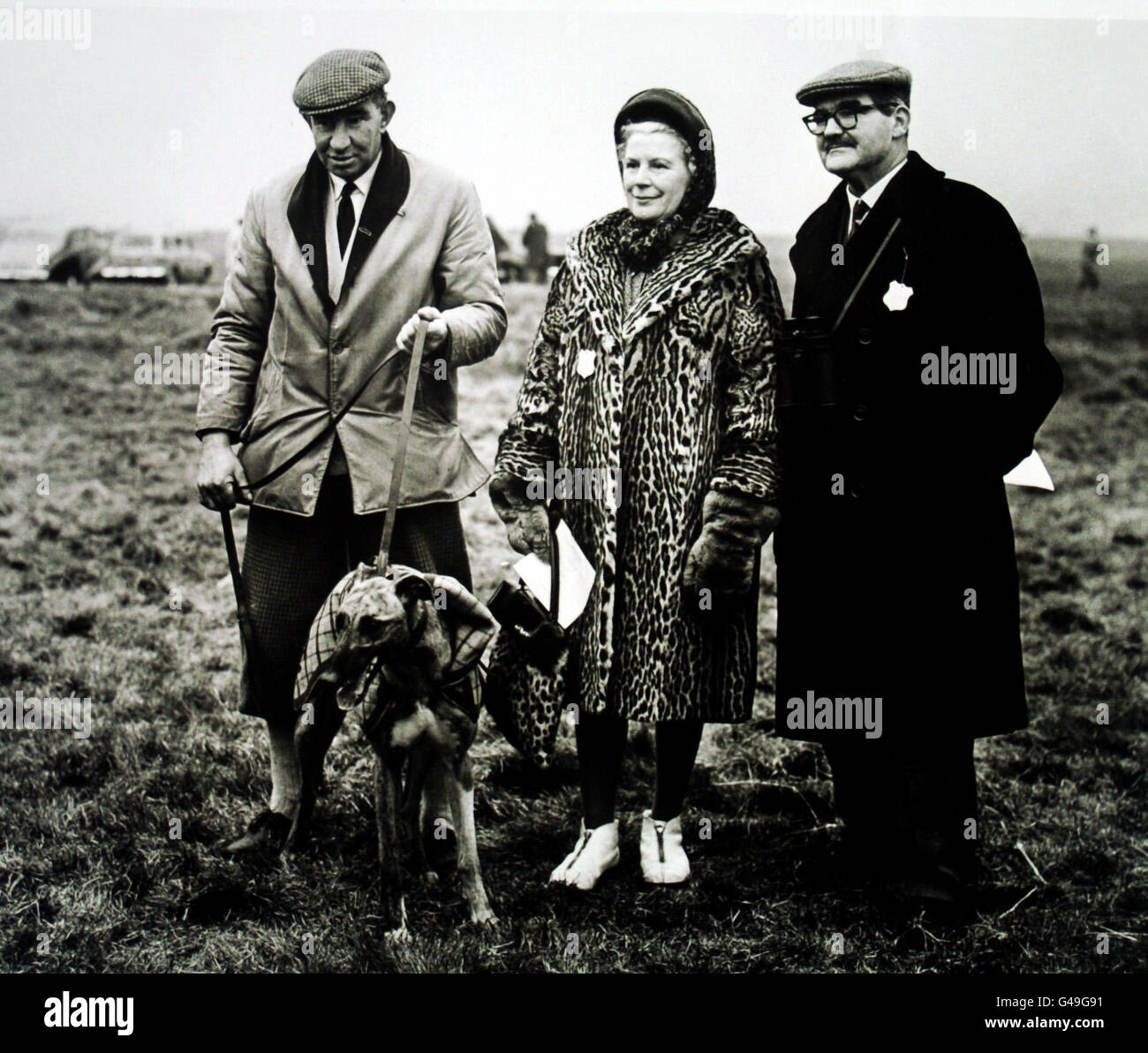 Semi finalist "The Four C's" with trainer Norman Farrington, left, and ...