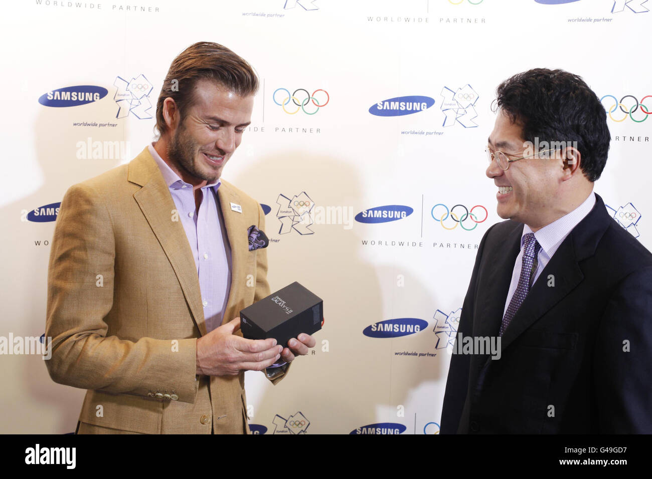 Samsung new ambassador Stock Photo - Alamy