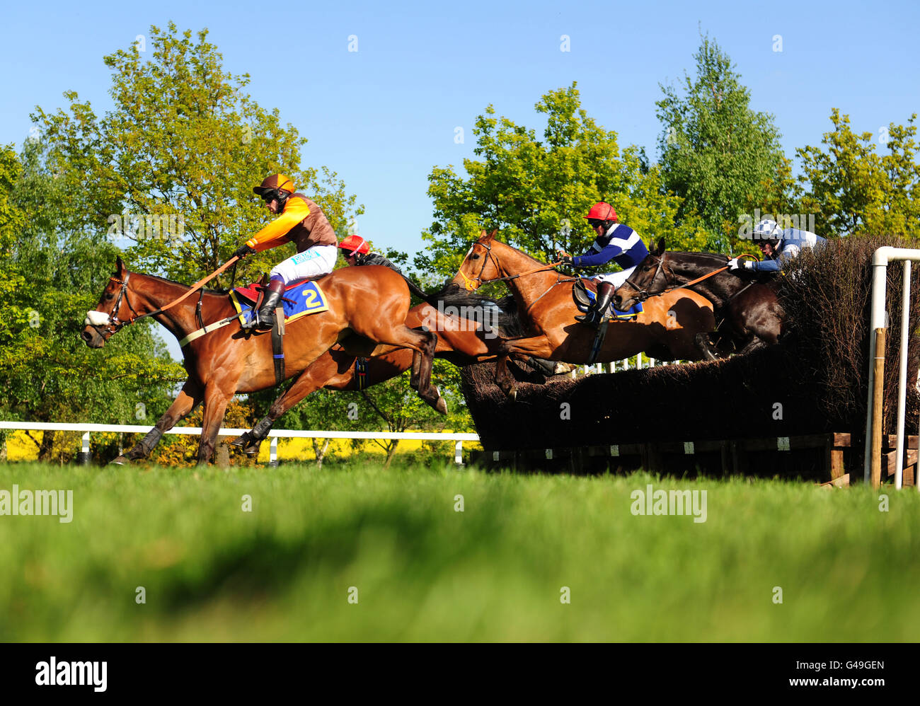 Horse Racing - Fakenham Racecourse Stock Photo - Alamy
