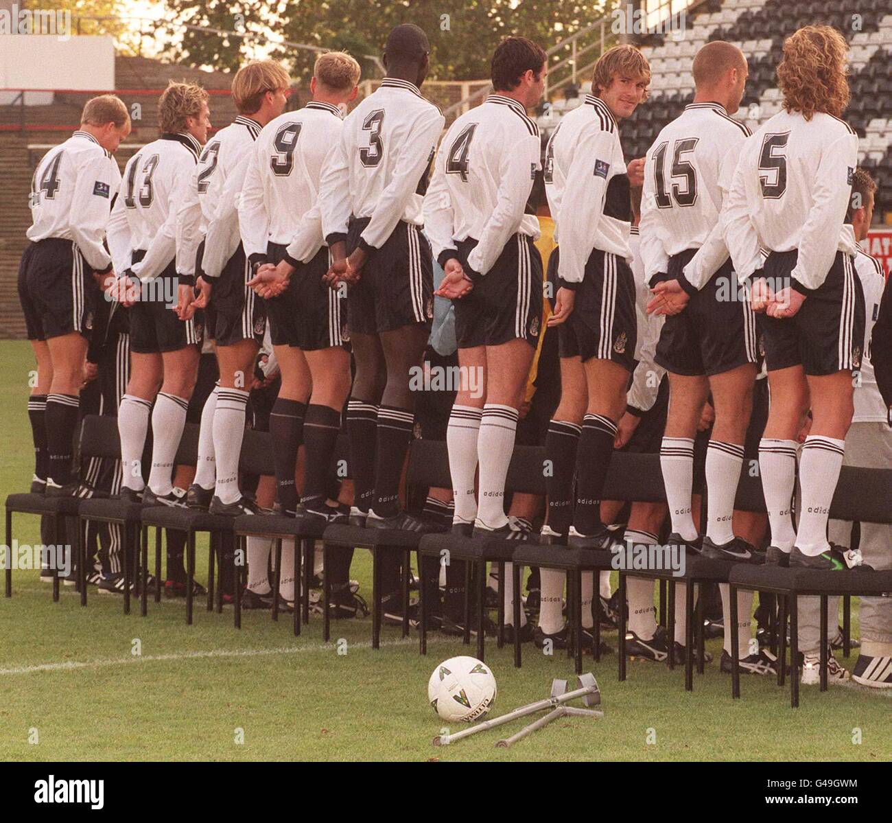 Fulham FC kit unveiled Stock Photo - Alamy