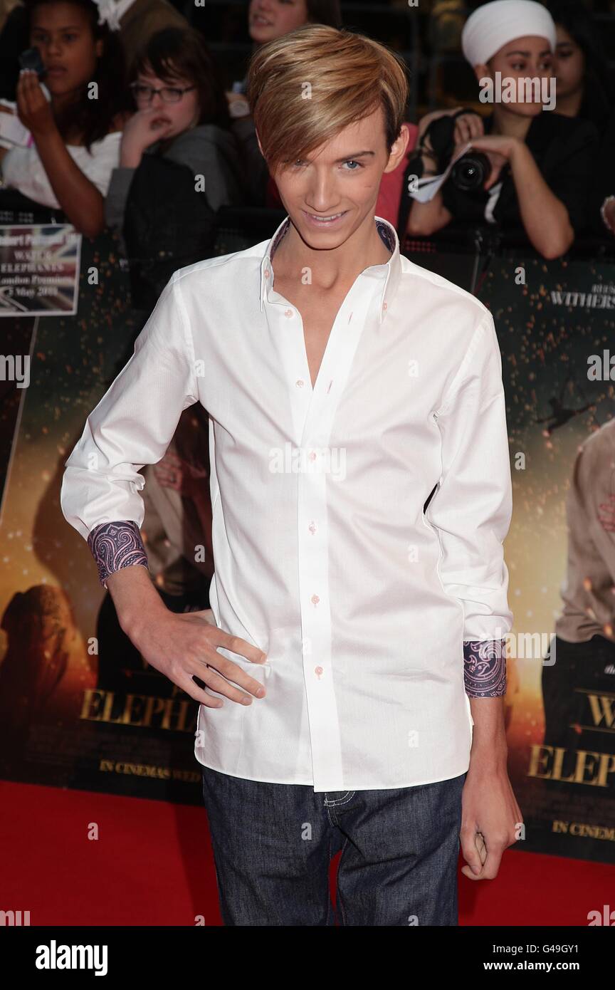 Harry Derbidge arriving for the UK Premiere of Water for Elephants at ...