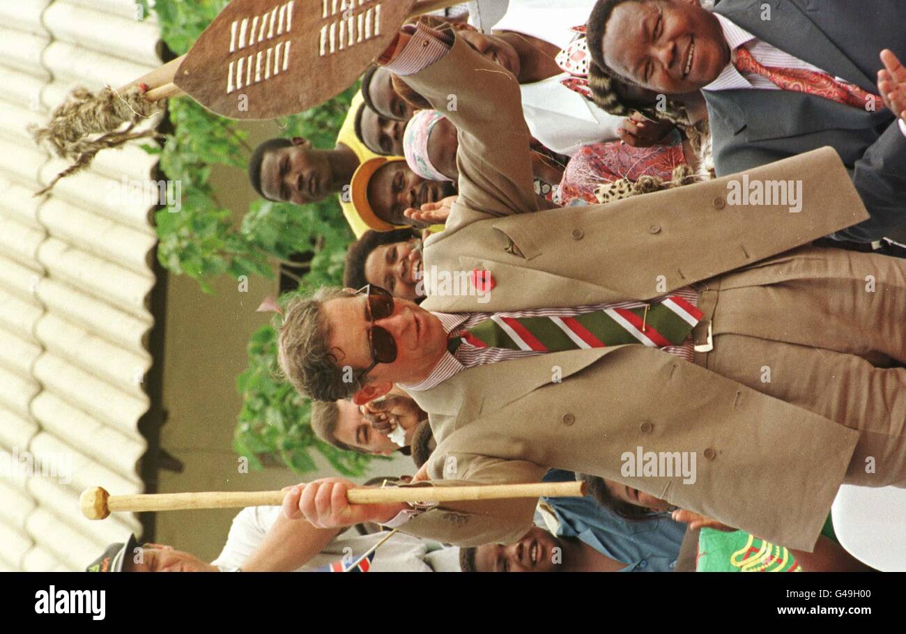 PofW S Afr Zulu shield Stock Photo - Alamy