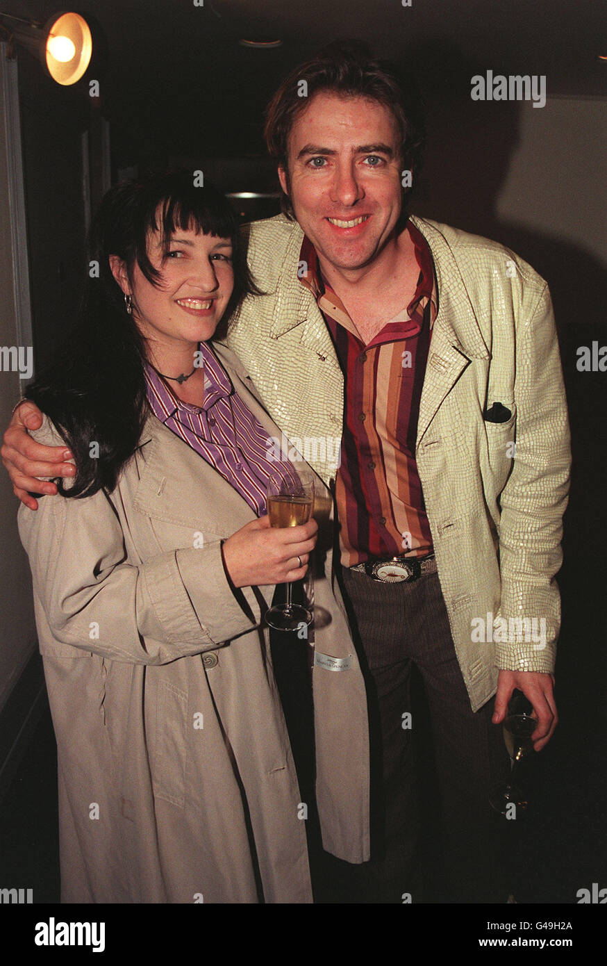 Jonathan Ross and his wife Jane attend the premiere of "Face Off" at ...