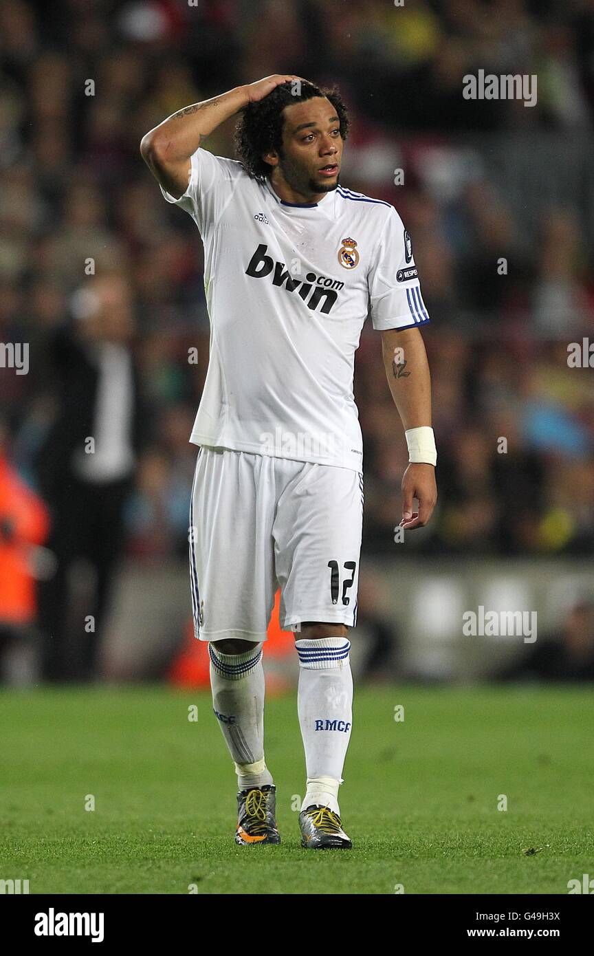 Real madrids marcelo looks dejected hi-res stock photography and images ...
